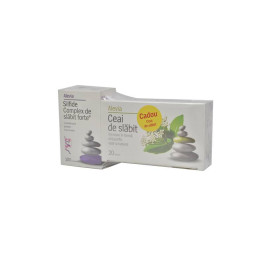 Alevia Silfide Complex de slabit Forte x 100 comprimate + Ceai de ...