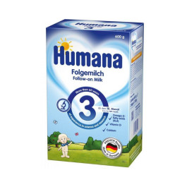 Humana 3 Lapte praf de la 10 luni, 600 g