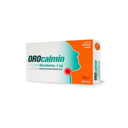 Orocalmin cu aroma de portocala si miere, 3 mg, 20 pastile, Zentiva ...