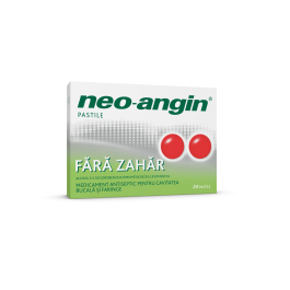 Neo-Angin fara zahar, 24 pastile, Divapharma - Pret avantajos ...