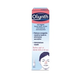 Olynth spray nazal pentru copii, 0.5 mg, 10 ml, Johnson&Johnson - Pret ...