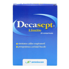Decasept lamaie x 20 cpr.