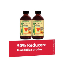 Secom Multivitamine & minerale 237ml 1+1 cu 50% reducere