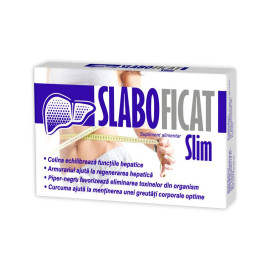 Slaboficat Slim, 30 capsule, ajutor pentru silueta, Zdrovit - Pret ...