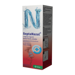 SeptaNazal Spray nazal, 1mg/50mg, 10 ml, Krka - Vezi pretul ...