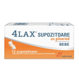 4Lax Glicerina Bebe x 12 sup. Solacium
