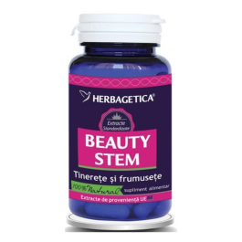 Beauty stem, 60 capsule, Herbagetica | Spring Farma, cumpara la Pret Mic