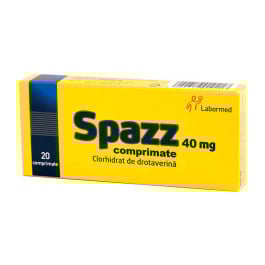 Spazz, 40 mg, 20 comprimate, Labormed Pharma - Pret bun | Springfarma.com