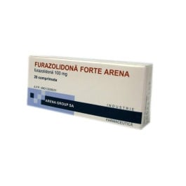Furazolidon Forte 100 mg x 20 comprimate AR