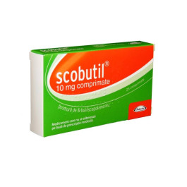 Scobutil 10 mg x 25 comprimate