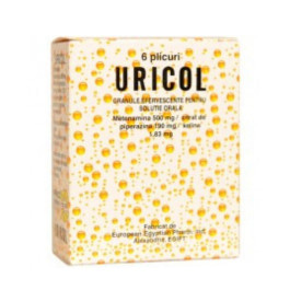 Uricol granule suspensie 5 g x 6 plicuri