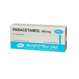 Paracetamol 500 mg, 20 comprimate MAG - Pret bun | Springfarma.com