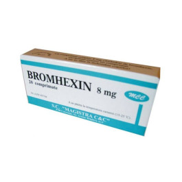 Bromhexin 8 mg x 20 comprimate MAG