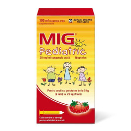 Mig Pediatric, 20 mg/ml suspensie orala, 100 ml, Berlin-Cheme Ag - Pret ...