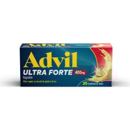 Advil Ultra Forte, 400 mg, 20 capsule, Gsk