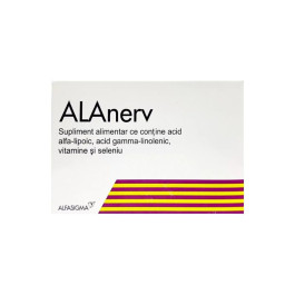 ALAnerv Supliment impotriva stresului oxidativ, 920mg, 20 capsule ...