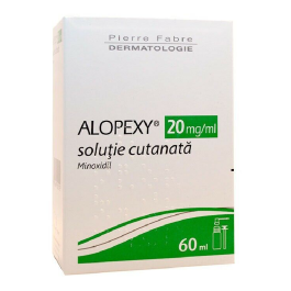 Alopexy 20 mg / ml x 1 flacon PET x 60 ml solutie cutanata