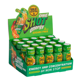 Bautura energizanta One Shot Energy, 60 ml, GoldNutrition