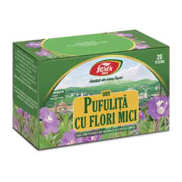 Ceai pufulita cu flori mici U89, 20 plicuri, Fares
