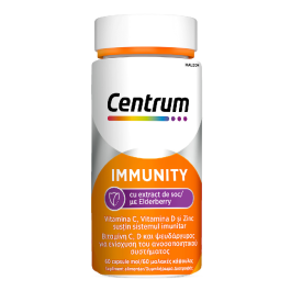 Centrum Immunity cu extract de soc, 60 capsule, Haleon