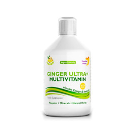Ginger ULTRA+ Multivitamine, Minerale, Verdețuri, Fructe + Fier, 500 ml ...