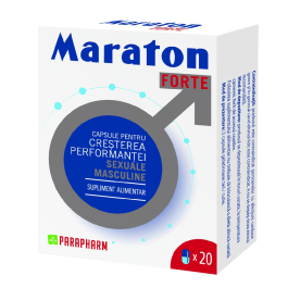 Maraton Forte, 20 capsule, Parapharm - Pret bun | Springfarma.com
