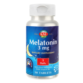 Melatonin 3mg x 30 tablete cu eliberare prelungita