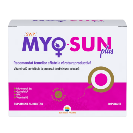 Myo-Sun Plus, 30 plicuri, Sun Wave Pharma - Pret avantajos ...