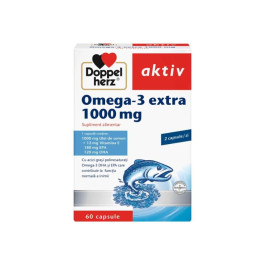 Doppelherz Aktiv Omega 3 extra 1000mg, 60 capsule