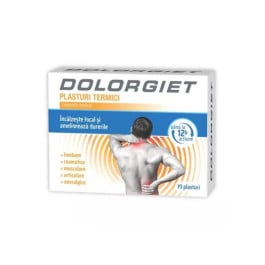 Plasturi termici, 10 bucati, Dolorgiet