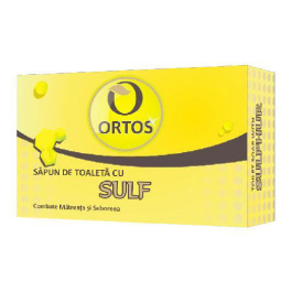 Sapun de toaleta cu sulf, 100g