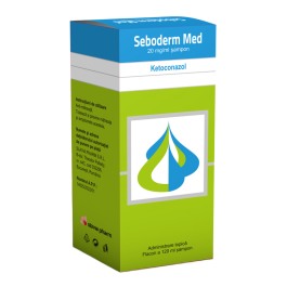 Seboderm Med, 20 mg/ml șampon, 120 ml, Slavia Pharm