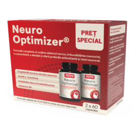 Secom Neuro optimizer, 60 capsule 1+1 cu 50% reducere