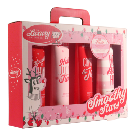 Set cadou Smoothy Stars, Candy Canes, 4 articole, The Luxury Bathing ...