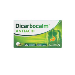 Dicarbocalm antiacid, 20 comprimate masticabile, Sanofi - Vezi pretul ...