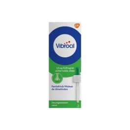 Vibrocil picaturi nazale, solutie, 2,5 mg/0,25 mg/ml, 15 ml, Gsk - Pret ...