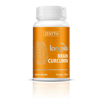 Longvida Brain Curcumin 500 mg, 30 capsule, Zenyth
