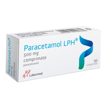 Paracetamol Lph(R) 500 mg, 20 comprimate