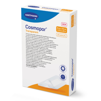 Plasture steril HartMann Cosmopor Transparent, 9x15 cm, 25 bucati