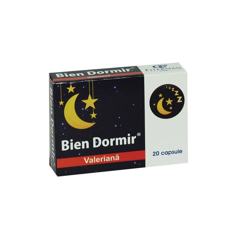 Bien dormir + valeriana, 20 capsule