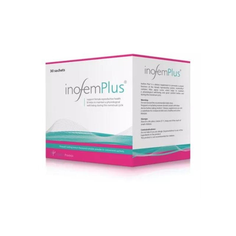 Inofem Plus, 30 plicuri, Establo Pharma - Pret bun | Springfarma.com