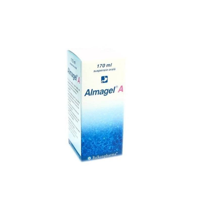 Almagel A suspensie 170 ml plastic