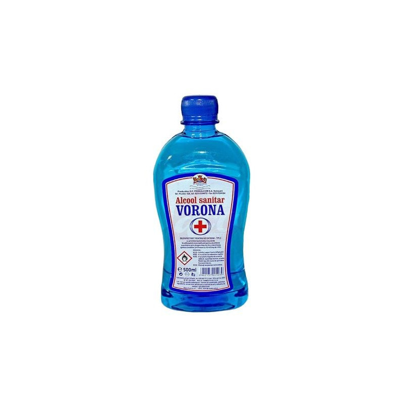 Alcool sanitar 70%, 500ml, Vorona