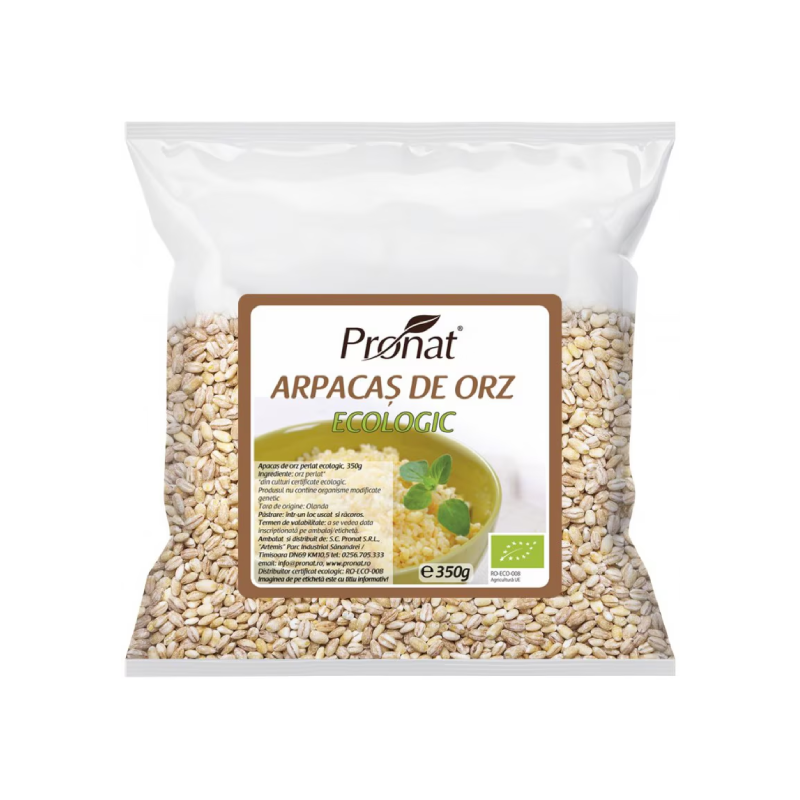 Arpacas Bio de orz, 350 g, Pronat