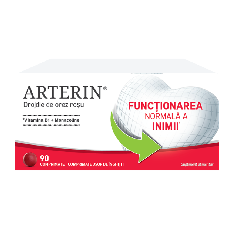 Arterin functionarea normala a inimii, 90 comprimate, Perrigo - Vezi ...