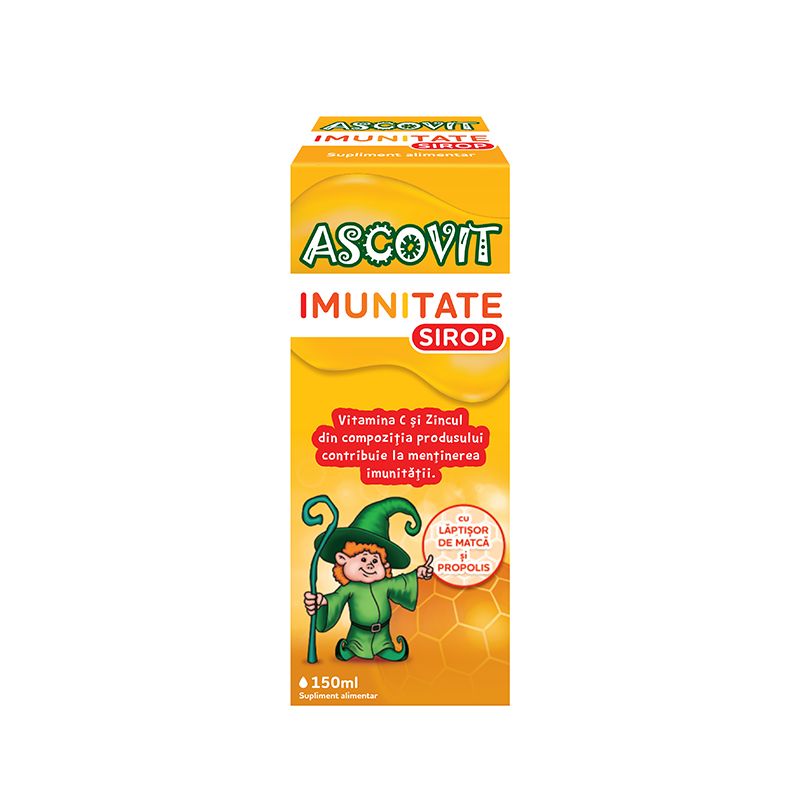 Ascovit Sirop pentru Imunitate, 150 ml