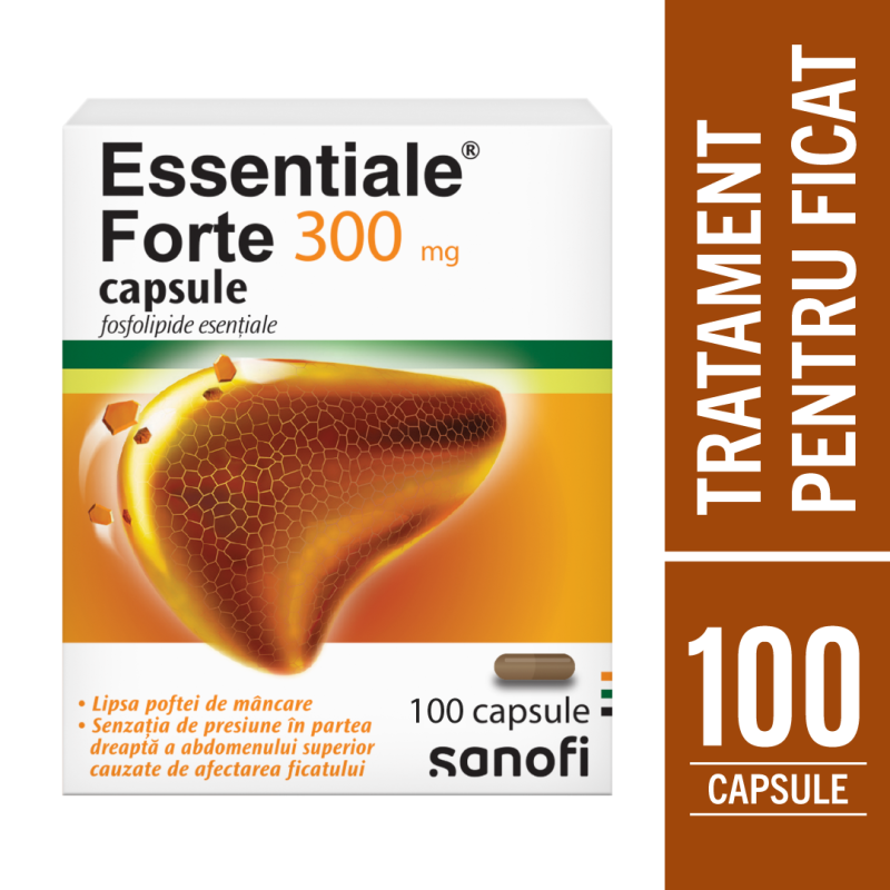 Essentiale Forte, 300 mg, 100 capsule, Sanofi