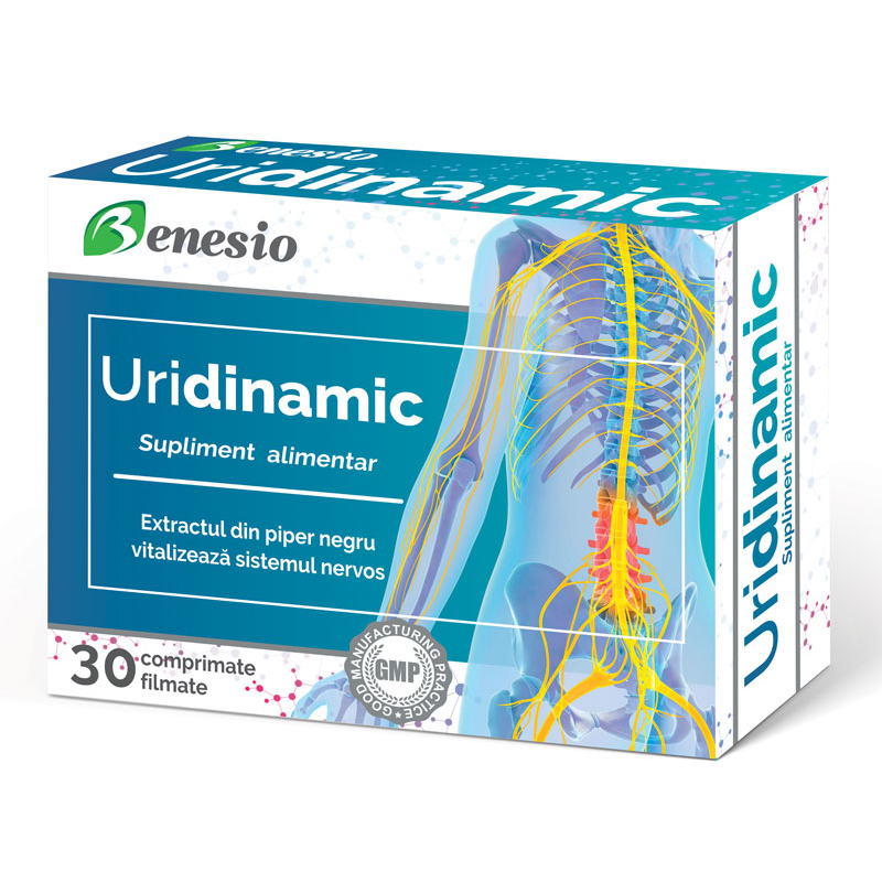 Uridinamic, 30 comprimate filmate, Benesio