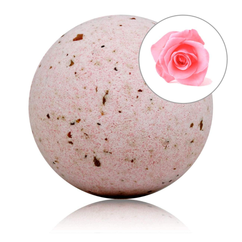 Bomba de baie Trandafir, 140g, Labnatur | Spring Farma, cumpara la Pret Mic