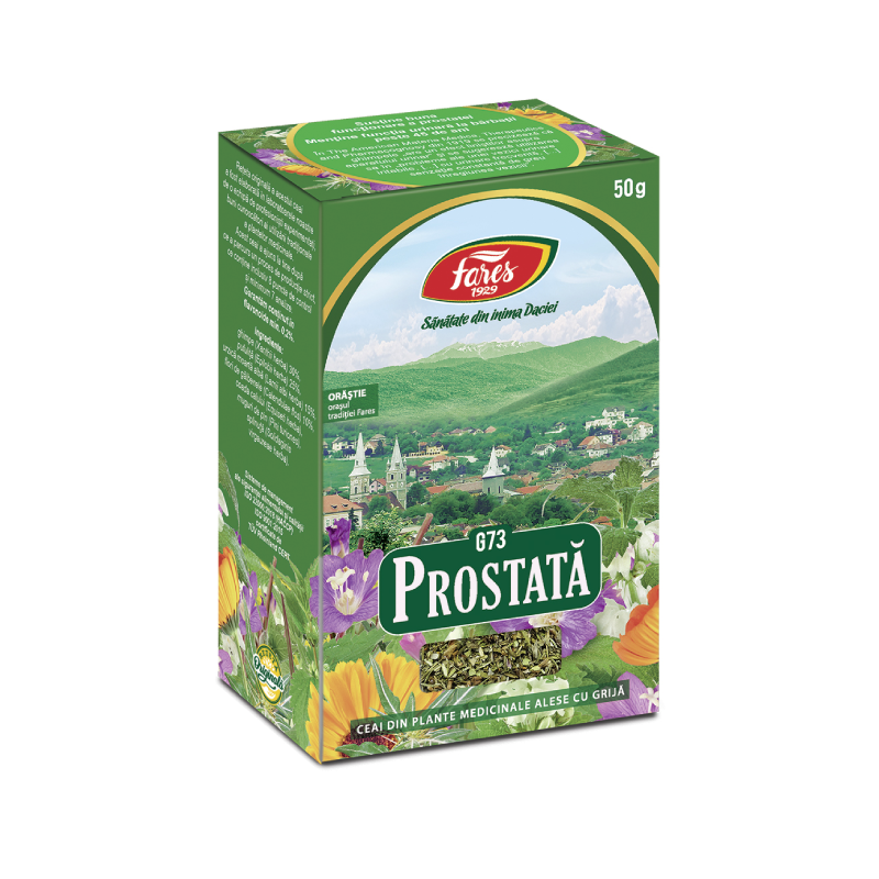 Ceai pentru prostata G73, 50 g, Fares